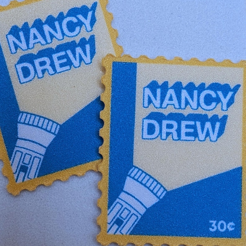 Nancy Drew Sticker Set: Flashlight Stamp Style (2-pack) - Etsy
