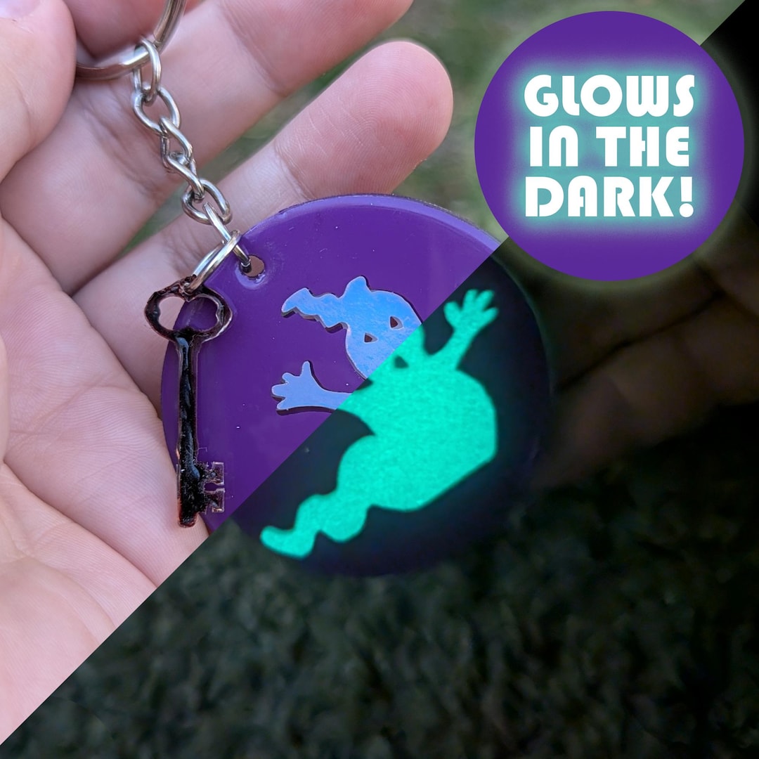 Nancy Drew Ghost Keychain | Glow in the Dark | Curse of Blackmoor Manor ...