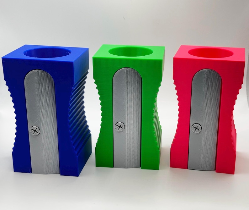 Giant Pencil Sharpener Pen Holder: Fun Desk Organiser - Etsy