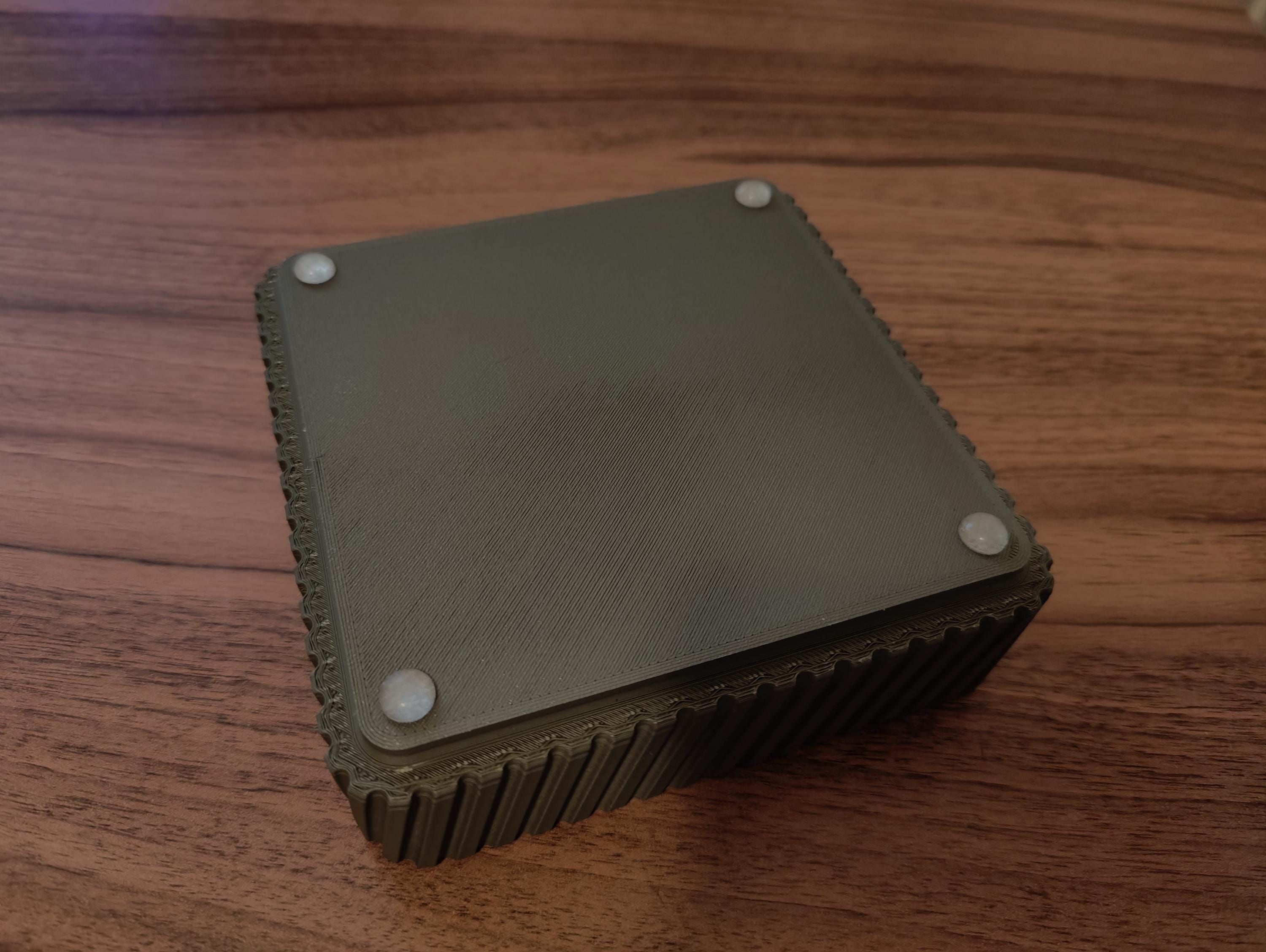 Stackable Minimalistic Desk Organizer Box - 3D Printable STL File for ...