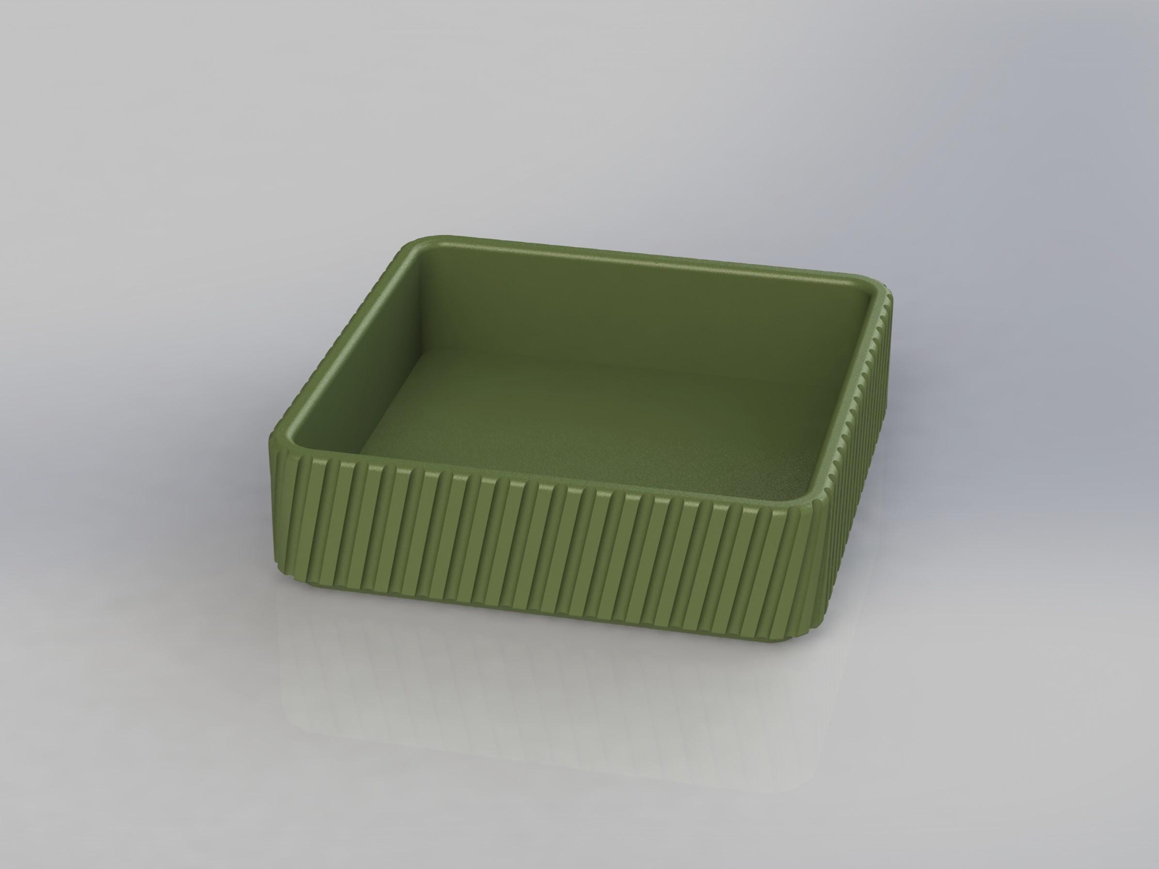 Stackable Minimalistic Desk Organizer Box 3D Printable STL File for ...