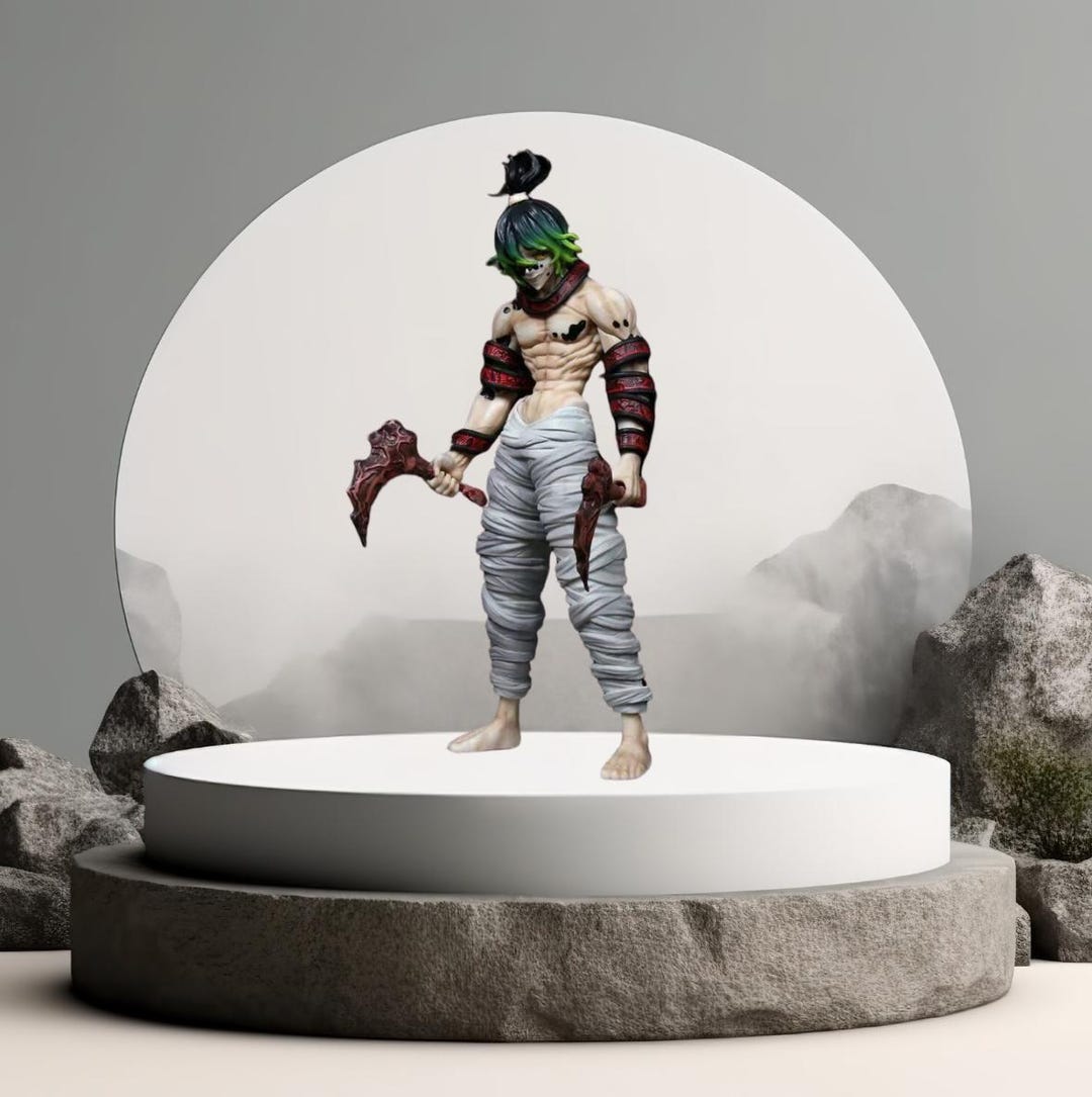 Demon Slayer Giyuutarou, Daki Anime Figures Resin 3D Printerhandwork ...