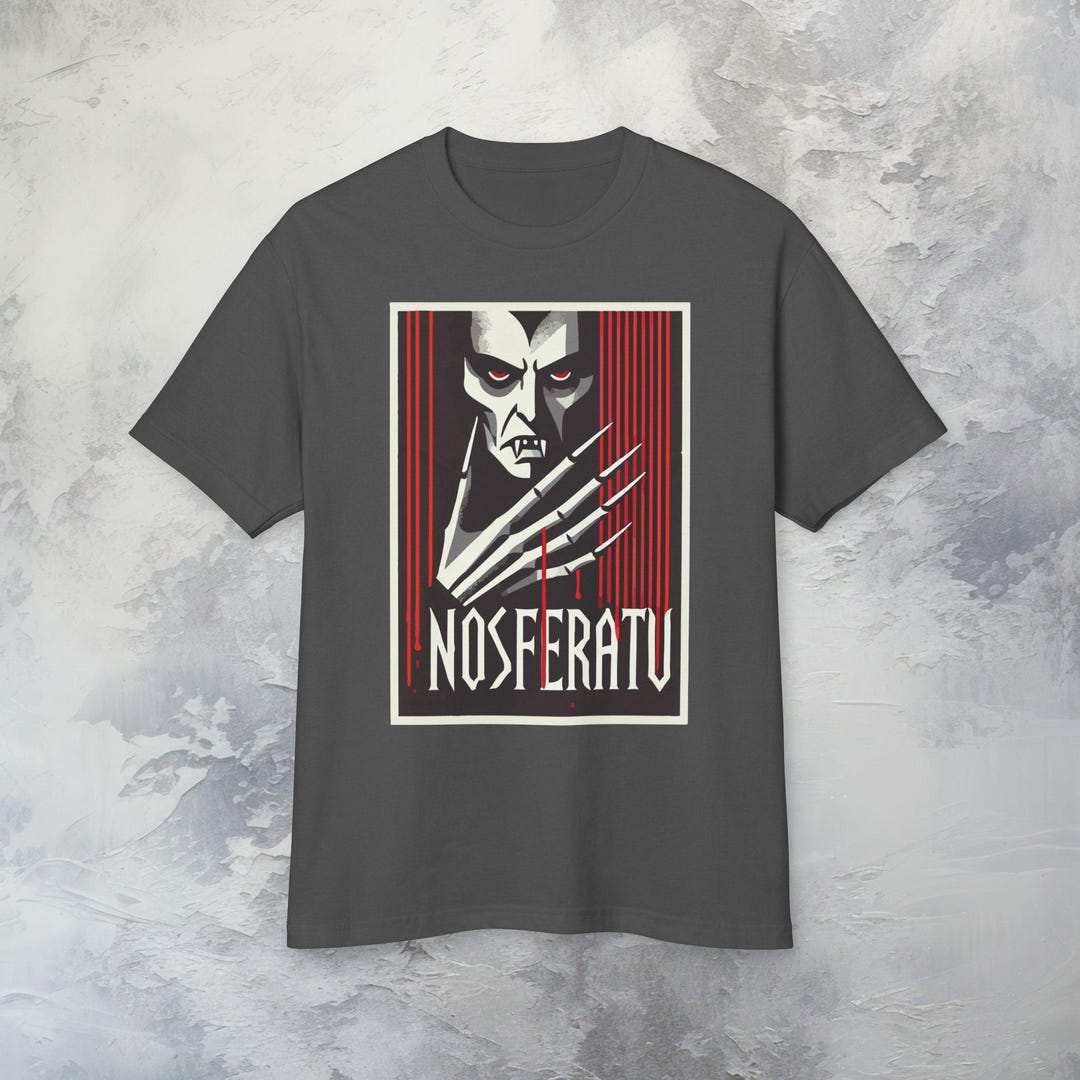 Nosferatu Gothic T-shirt, Unisex Tee, Horror Graphic Tee, Vampire ...