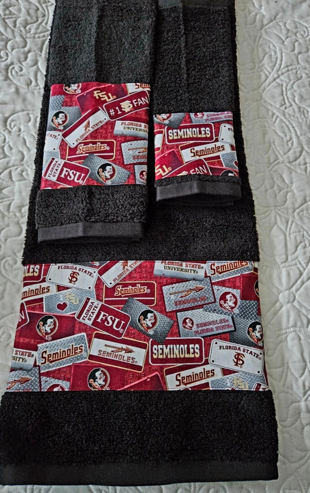 Florida State University 3 Piece Bath Towel Sets All Teams Available ...