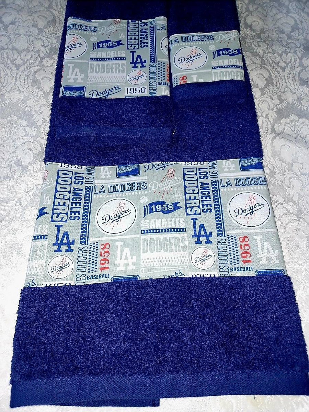 Los Angeles Dodgers 3 Piece Bath Towel Sets All Teams Available - Etsy