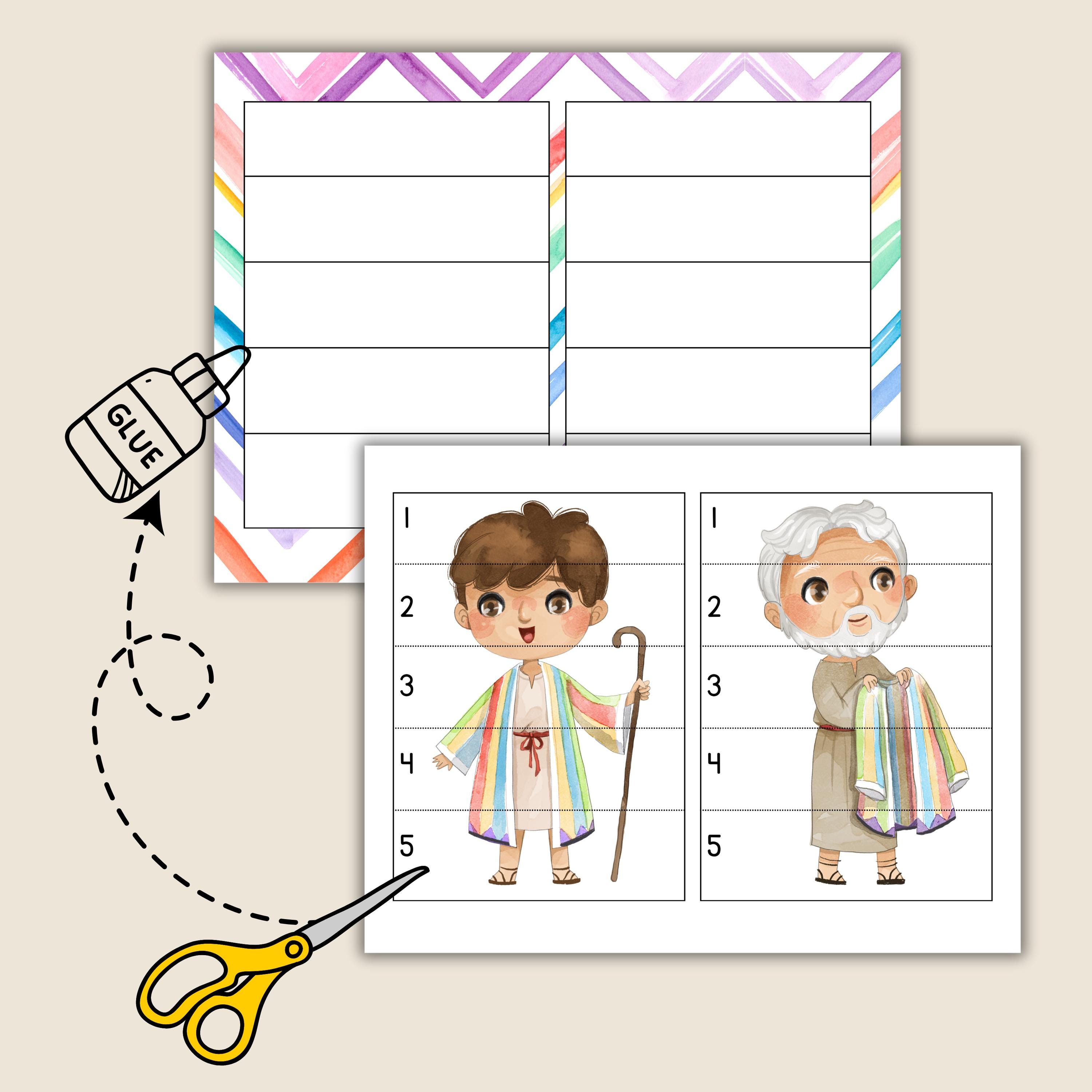 Joseph Activity Pack | Bible Story Activities for Kids | Joseph and His ...