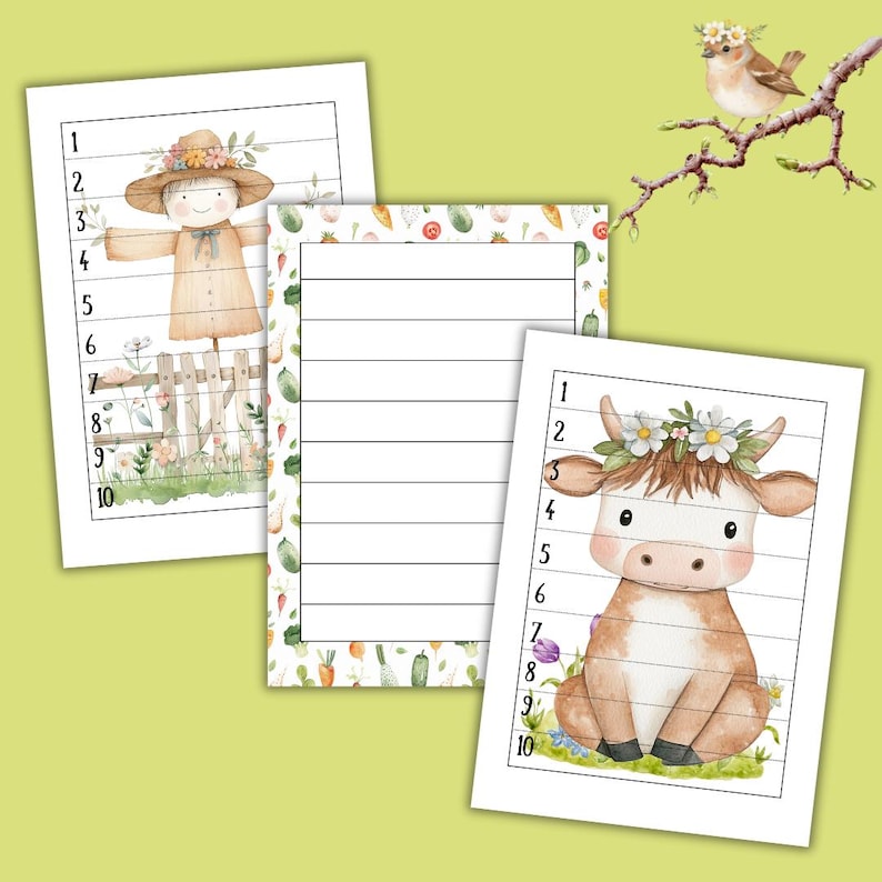 Spring Farm Number Puzzle|numbers Sequence|preschool Counting ...