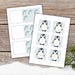 Penguin Counting Cards 1-10 | Preschool Printable (digital Download) - Etsy