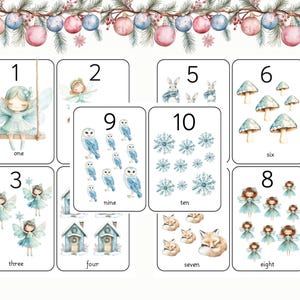 10 Number Tracing Worksheets, Tradable Numbers, Printable Numbers, Kids ...