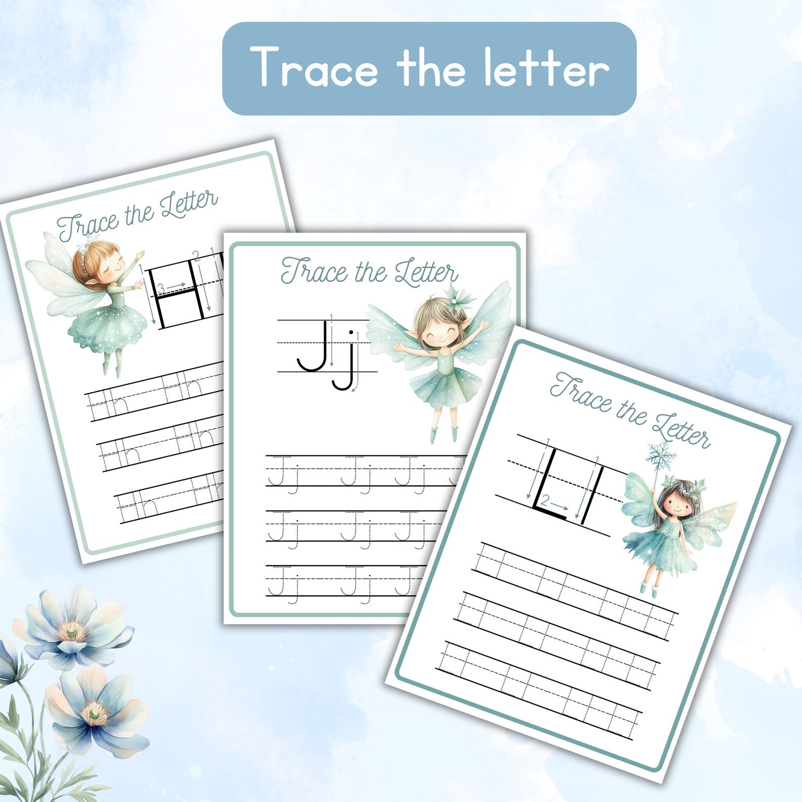Alphabet Tracing ABC Handwriting Practice for Kids Workbook Printable ...