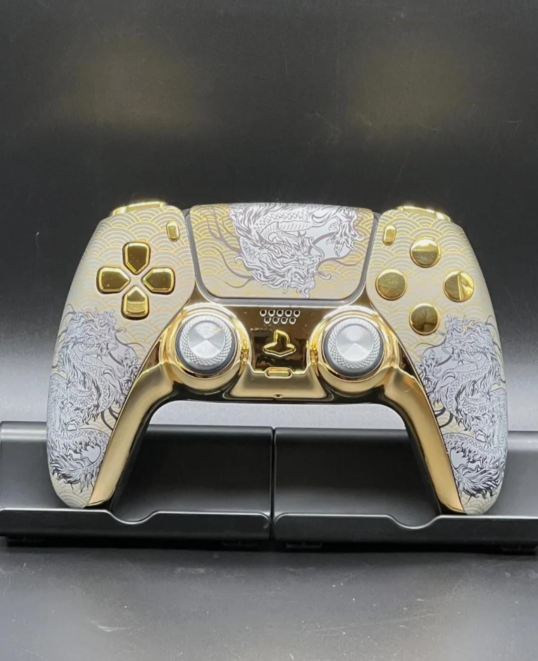 PS5 Costume Controller Golden Dragon - Etsy