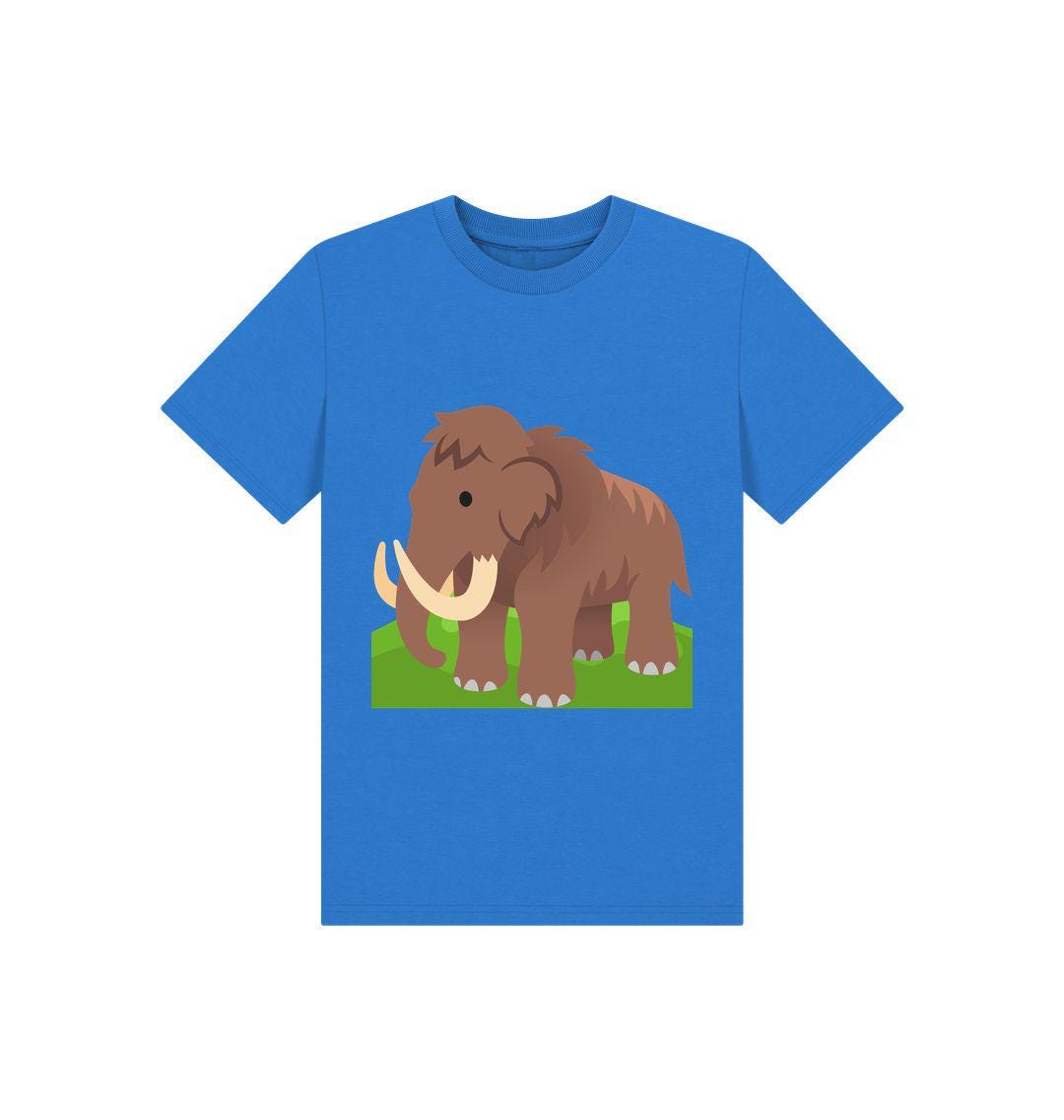 Woolly Mammoth Children’s T-shirt, Prehistoric Creatures Kids Tee - Etsy