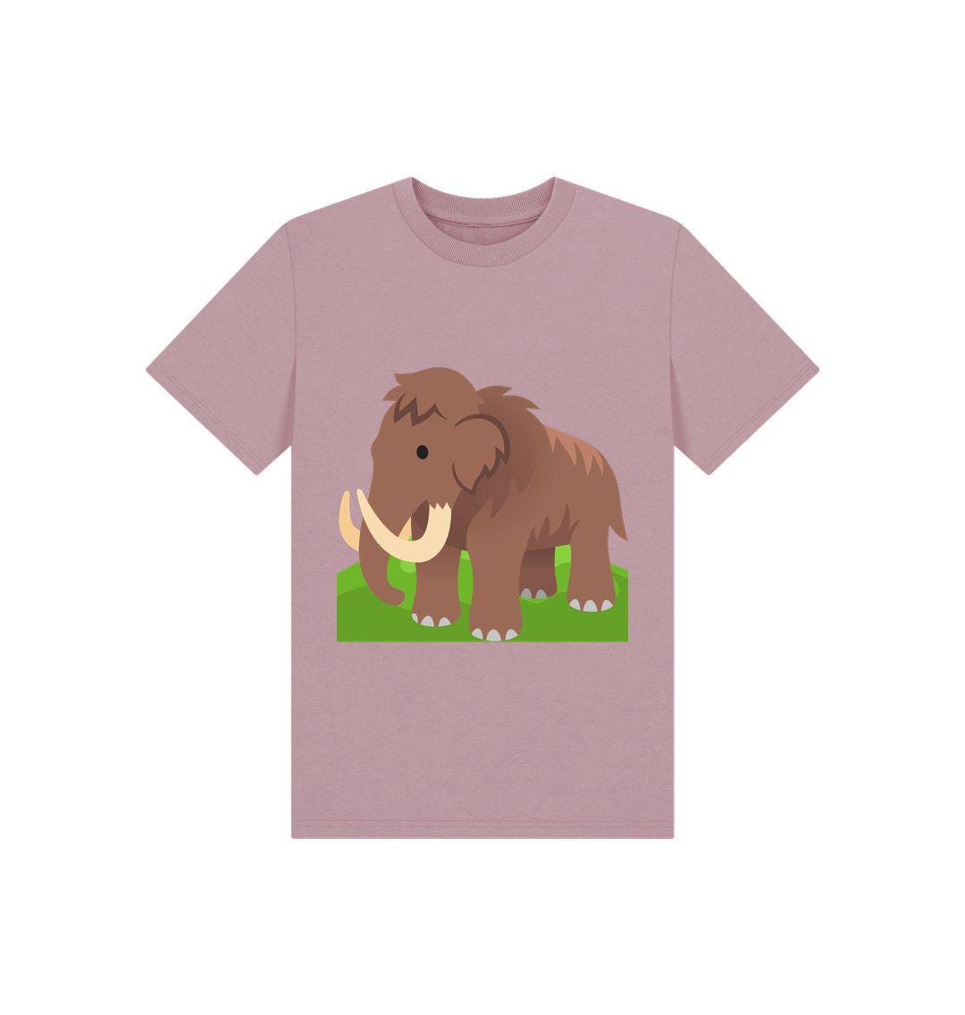 Woolly Mammoth Children’s T-shirt, Prehistoric Creatures Kids Tee - Etsy