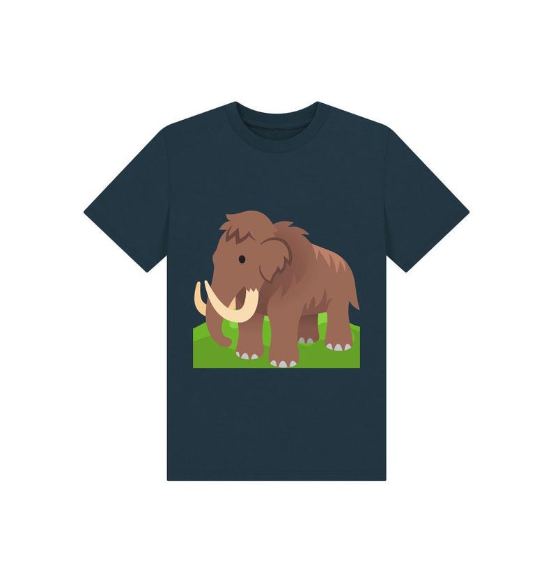 Woolly Mammoth Children’s T-shirt, Prehistoric Creatures Kids Tee - Etsy