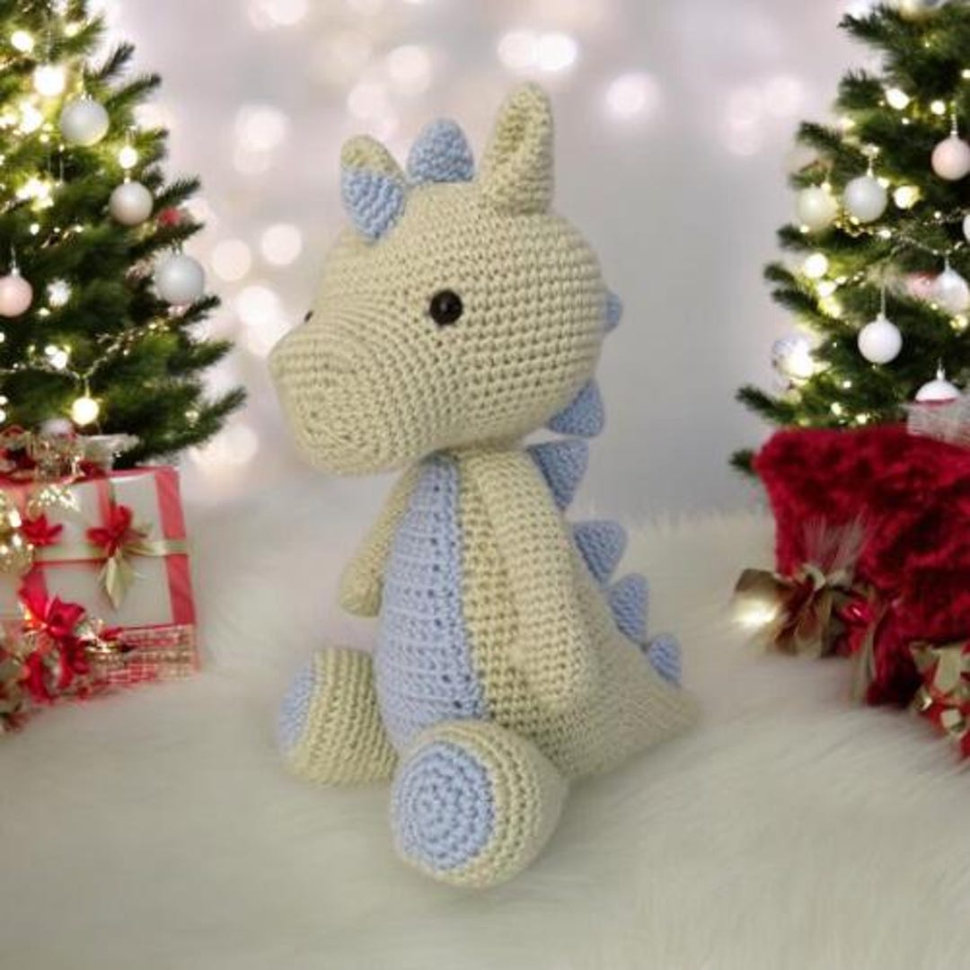 Amigurumi Dinosaur, Handmade Dinosaur, Crochet Dinosaur, Cute Dinosaur ...