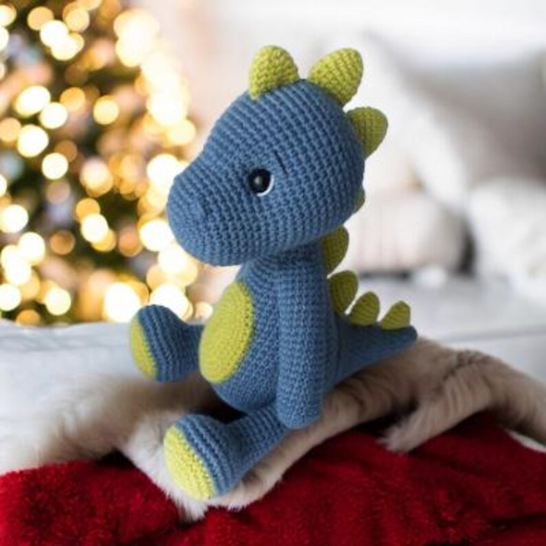 Amigurumi Dinosaur, Handmade Dinosaur, Crochet Dinosaur, Cute Dinosaur ...