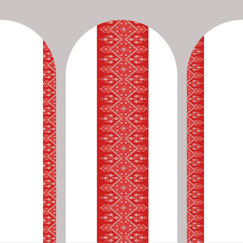 Modern Tatreez Pattern - Etsy UK