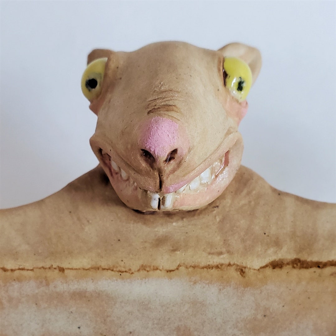 Rectangular Squirrel Nut/candy Dish 6-11/20 - Etsy