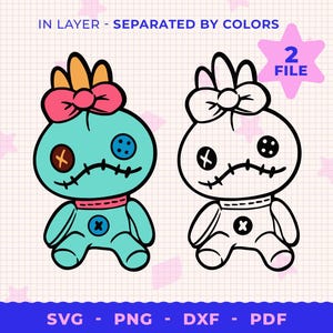 Scrump Svg, Stitch Scrump Download Cut File, SVG, Lilo and Stitch ...