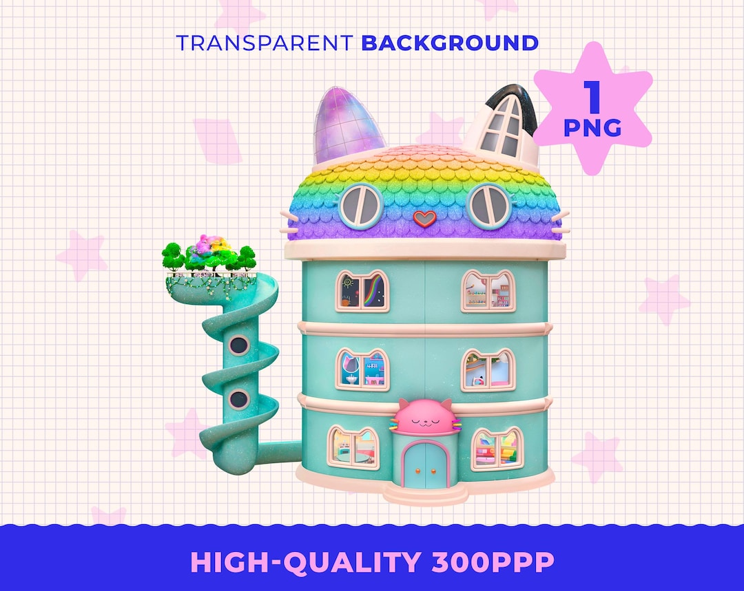 Gabby Dollhouse PNG, Gabby Clipart Art, Gabby Dollhouse Shirt Png ...