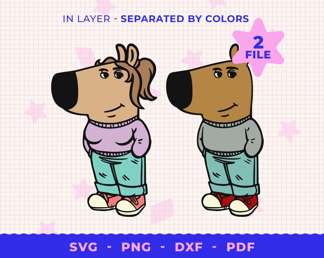 Just a Chill Guy Svg, Layard Funny Dog Meme, Funny Chill Guy Svg Png - Etsy