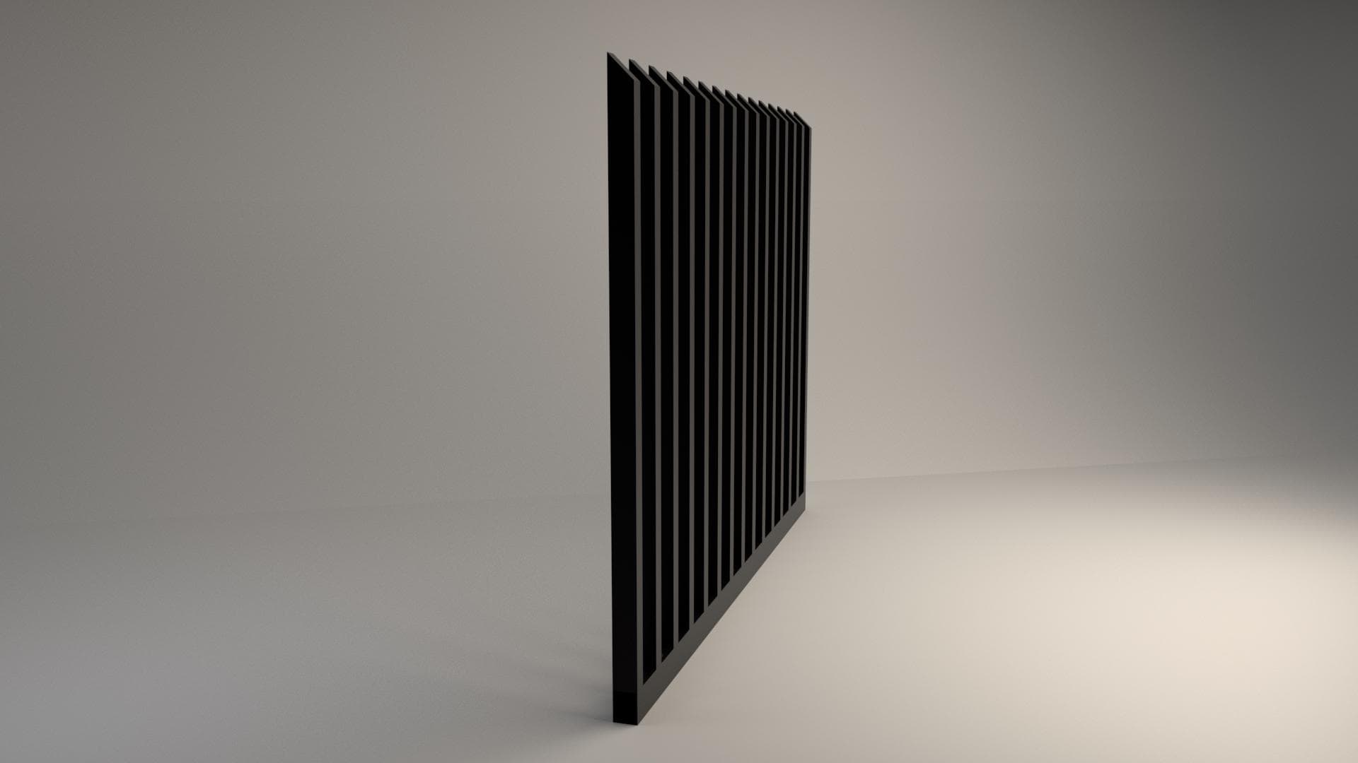 Modern Metal Comb Fence – Durable and Stylish Garden or Yard Barrier - Etsy