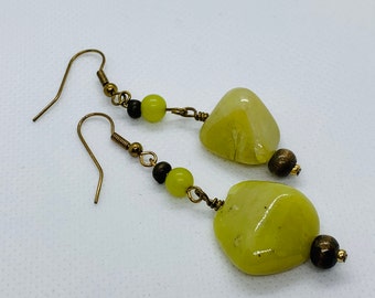 Chartreuse Stone - Etsy