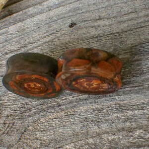 30.25mm Original 3D Cast Pine Cone Gauges. Micro Smoke Gray Resin ...