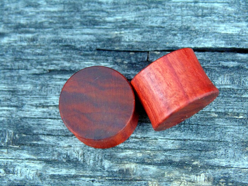 16mm Redheart Wood Ear Plugs Organic Beautiful Hand Crafted - Etsy