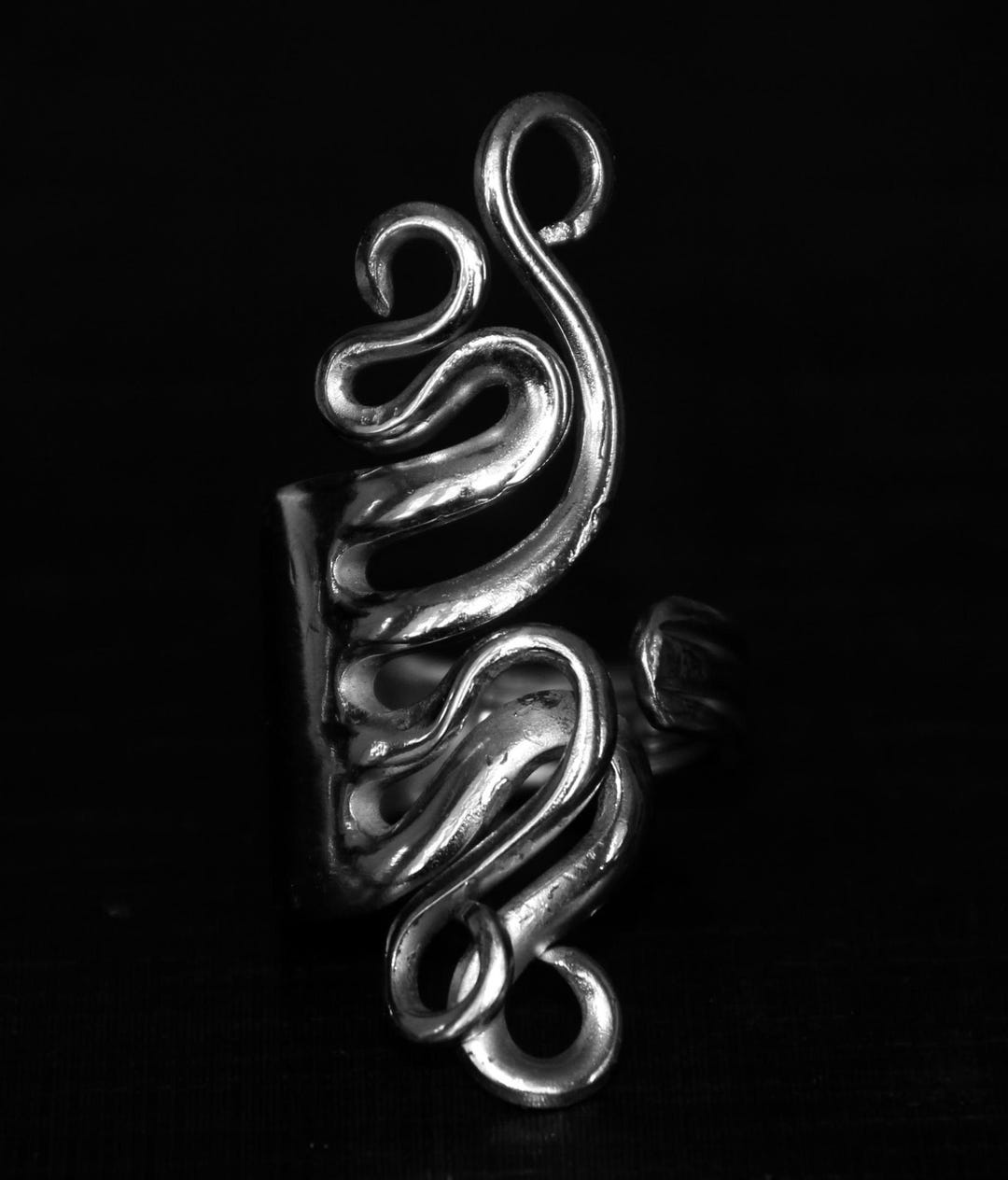Solid Stainless Steel Real Fork Ring, Eco Friendly Jewelry, Recycled ...