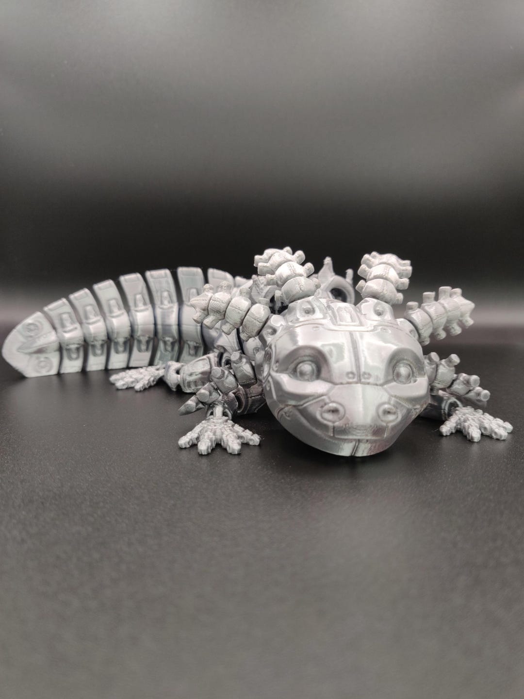 Robot Axolotl Fidget Articulated Figurine, 3D Printed, Plastic - Etsy UK