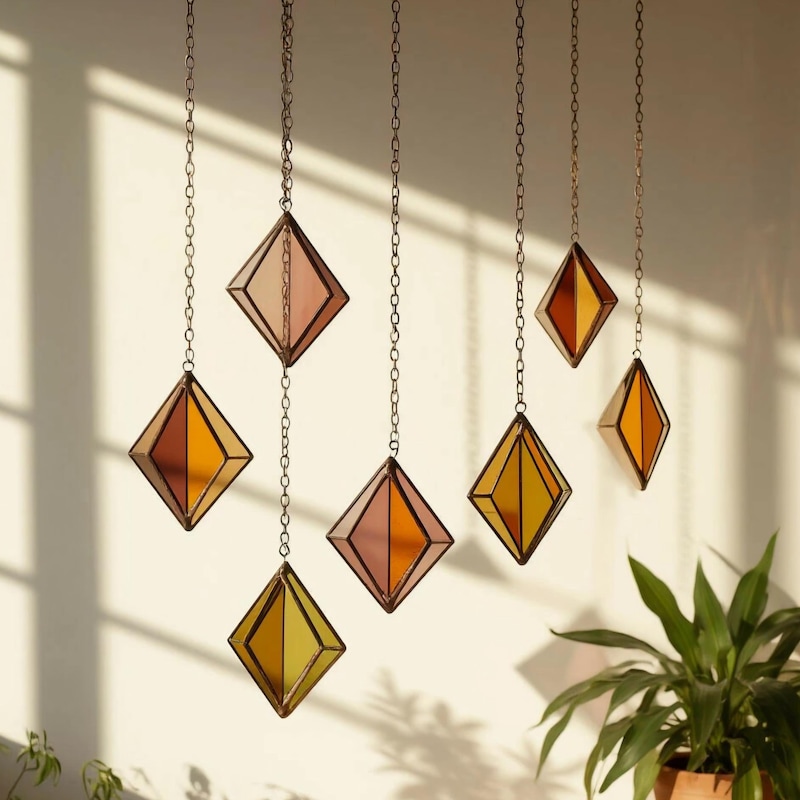 Stained Glass Mobile - Etsy