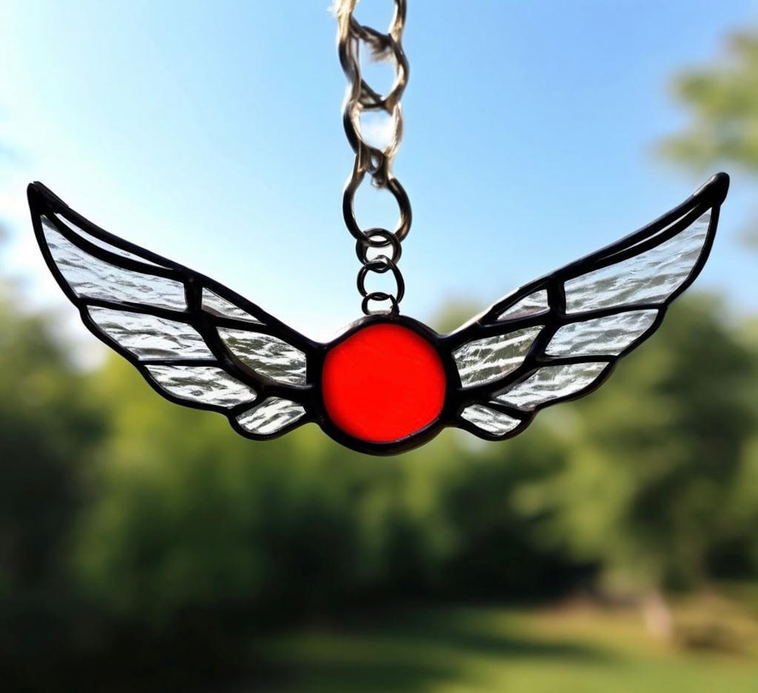 Stained Glass Golden Snitch Suncatcher Handcrafted Wizarding World ...