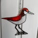 Stained Glass Sandpiper Suncatcher: Handmade Coastal Window Decor - Etsy