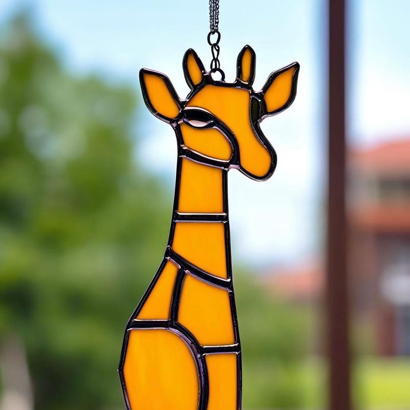 Stained Glass Giraffe - Etsy