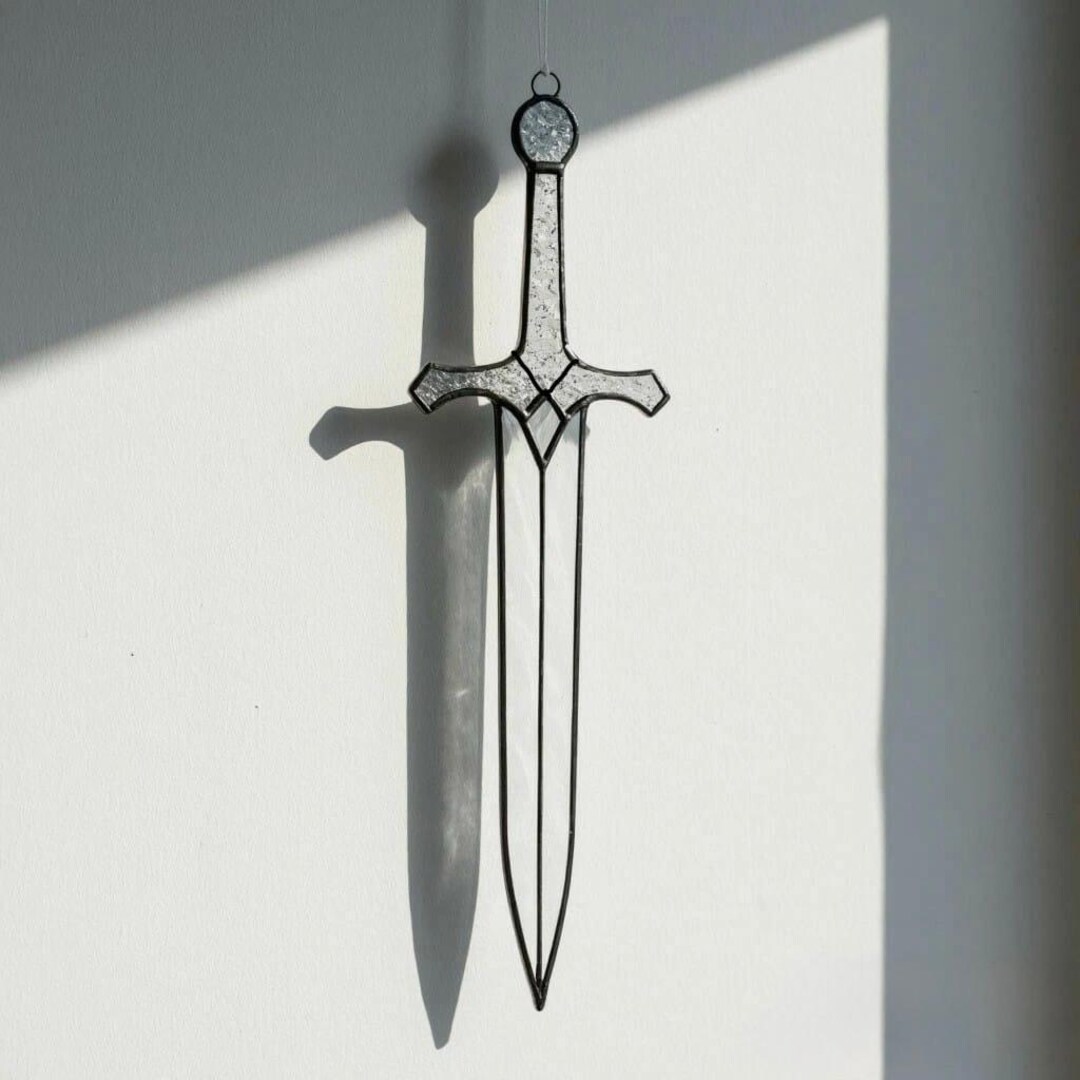 Stained Glass Sword: Handmade Fantasy Cosplay Prop - Etsy
