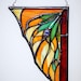 Handmade Stained Glass Corner Piece: Boho Window Doorway Accent - Etsy