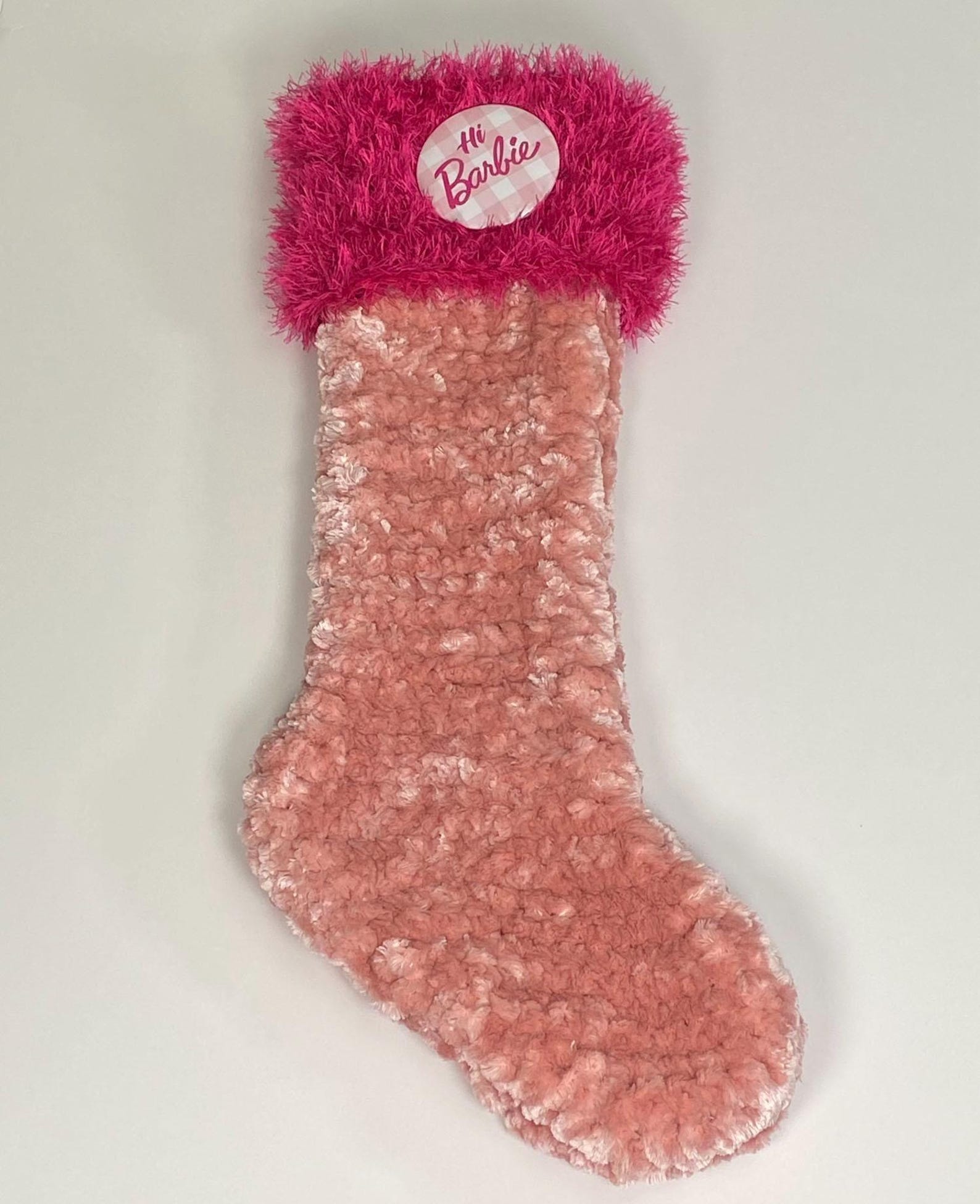 Handmade Holiday Stocking and Matching Barbie Doll - Etsy