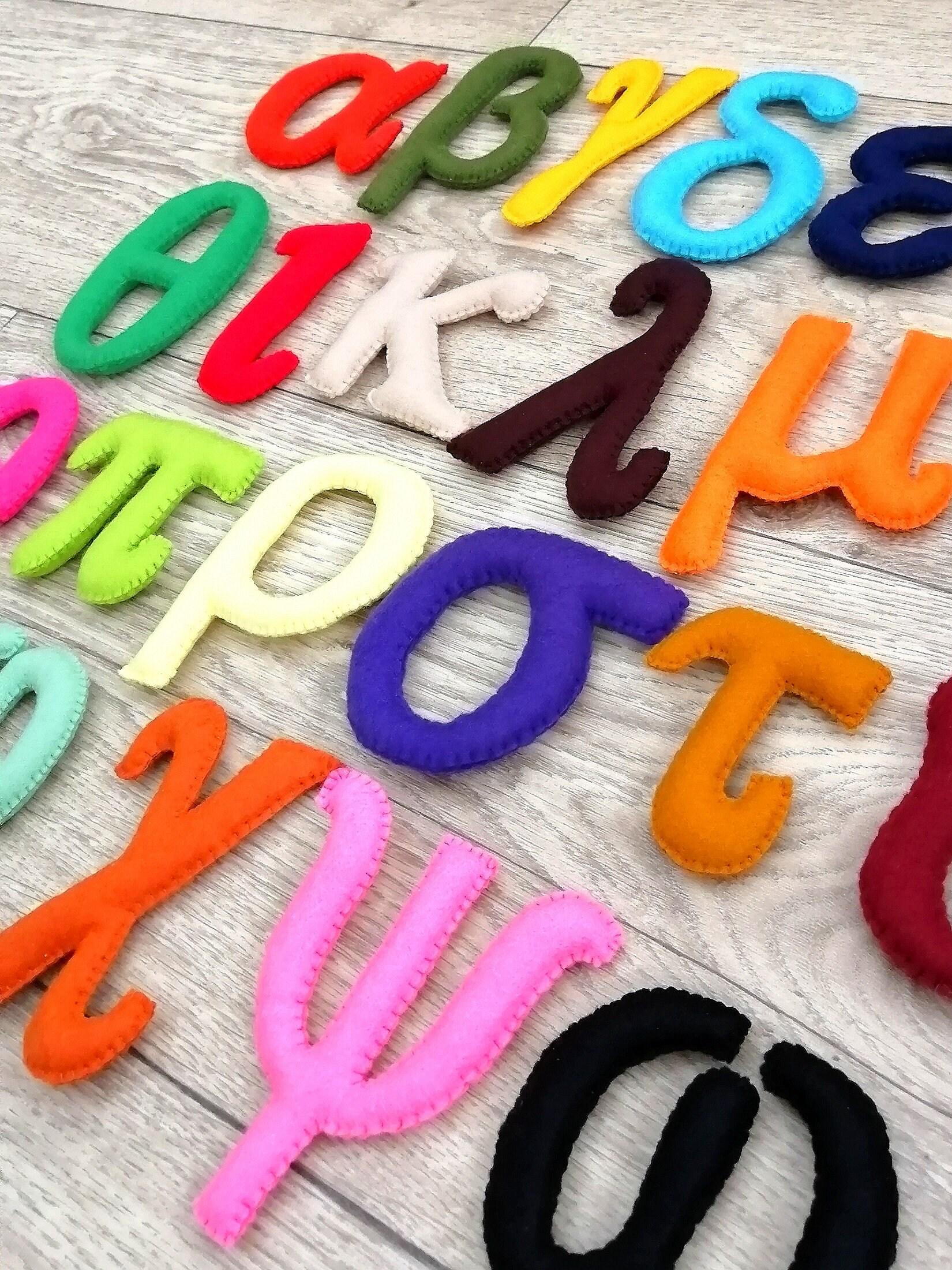 Soft Greek Alphabet Letters for Kids for Language Development and Fine ...