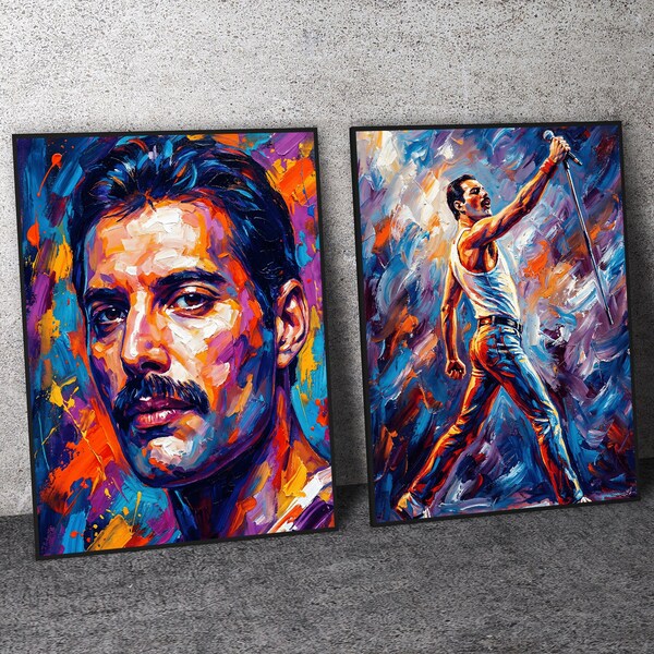 Queen Band Poster - Etsy