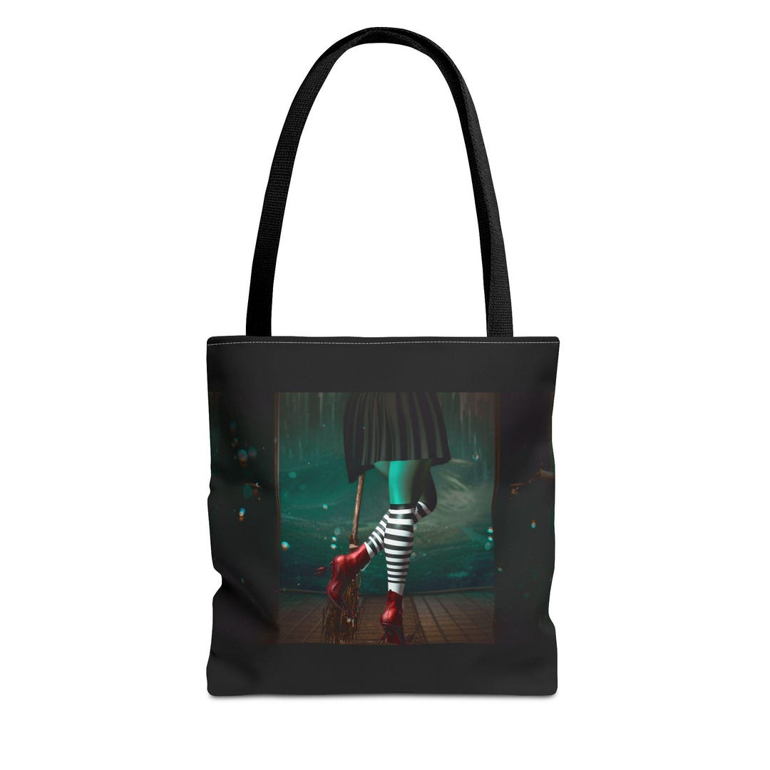 Wicked Inspired Tote Bag Halloween Themed Shoulder Bag, Spooky Purse ...