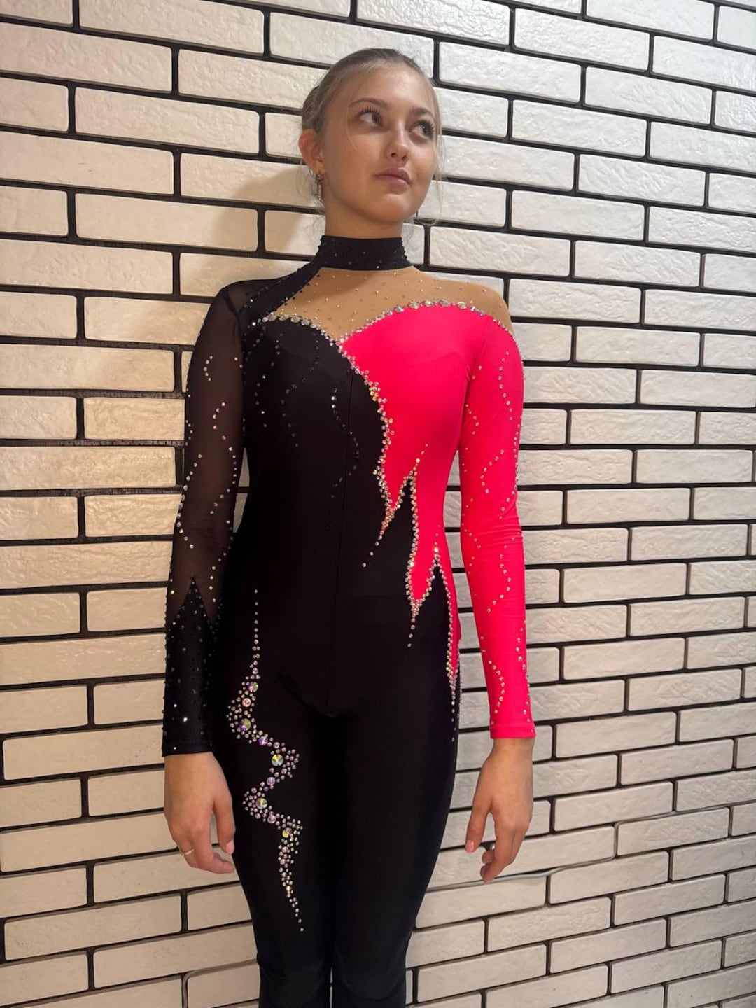 Dance and Gymnastics Costume for Lyrical Dance and Figure Skating ...