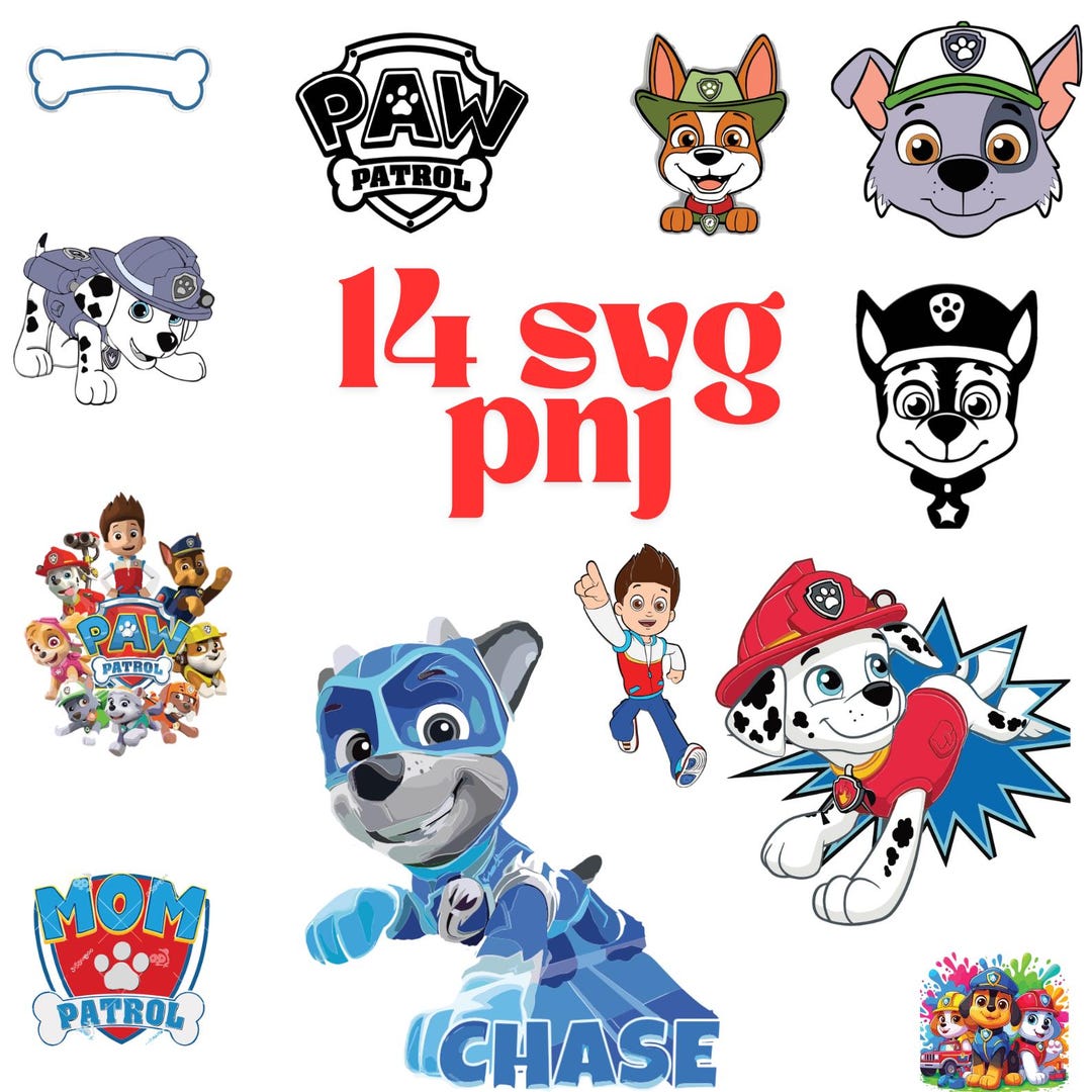 Paw Petrol SVG , Paw Petrol PNG Files , Paw Petrol Clipart and Stickers ...