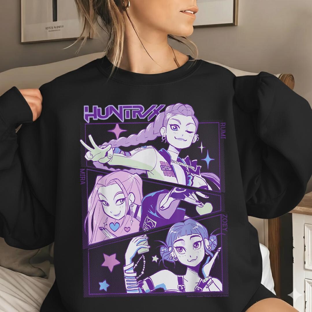 Buy Huntrix Frame Kpop Demon Hunters Png, Saja Girls Png, Anime Lover ...