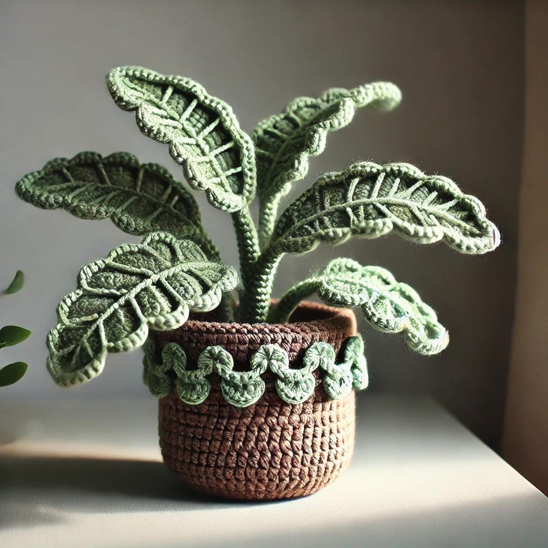 Crochet Plant Pattern for Beginners - Etsy