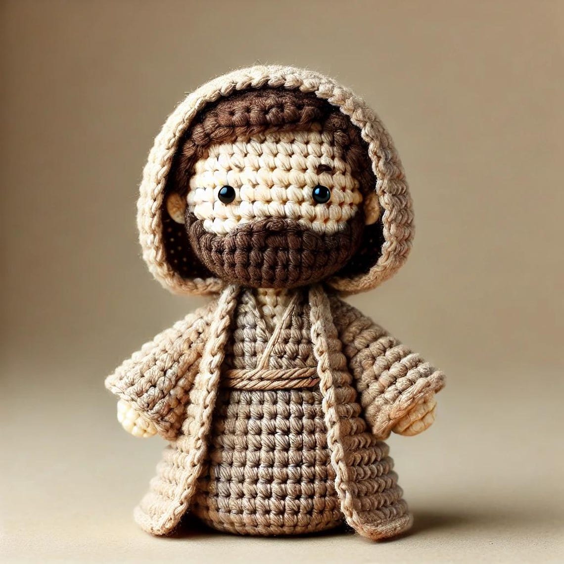 Cute Crochet Pattern Christian Nativity Handmade Set | Baby Jesus, Mary ...