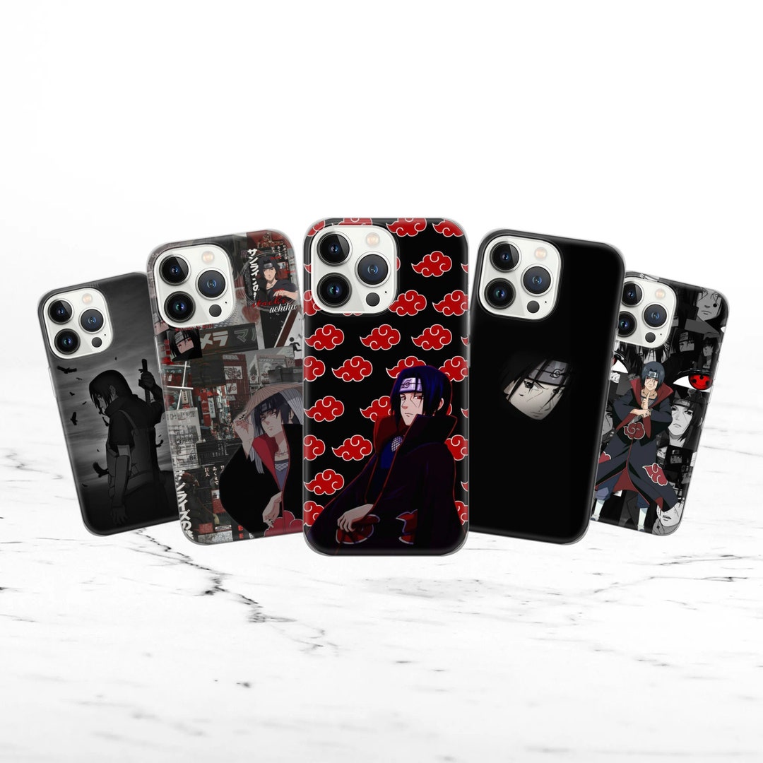 Itachi Phone Case Fanart Cover for iPhone 16 Pro, 15, 14, 13, 12, 11 ...