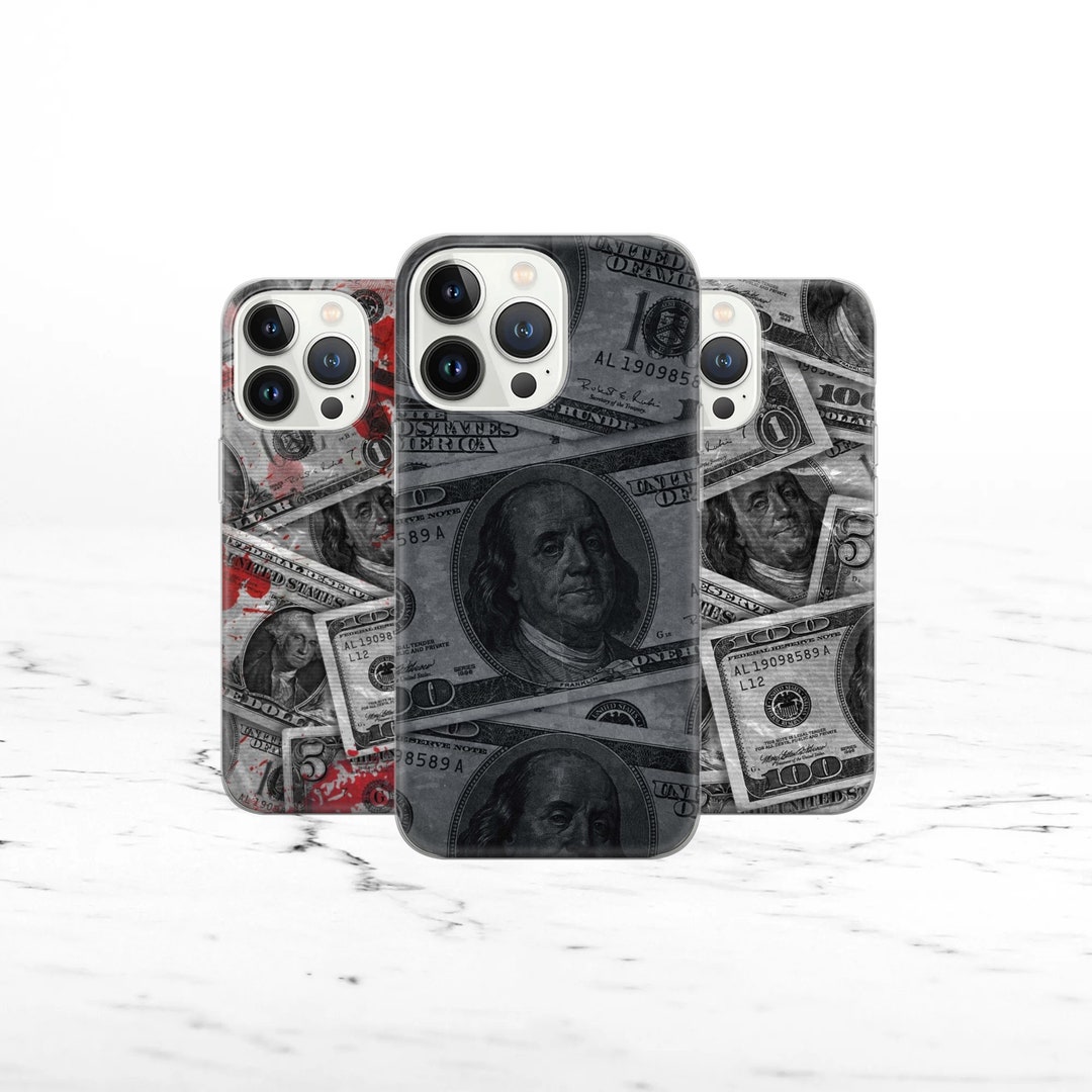 Cache Phone Case Banknote Cover for iPhone 16 Pro, 15, 14, 13, 12, 11 ...