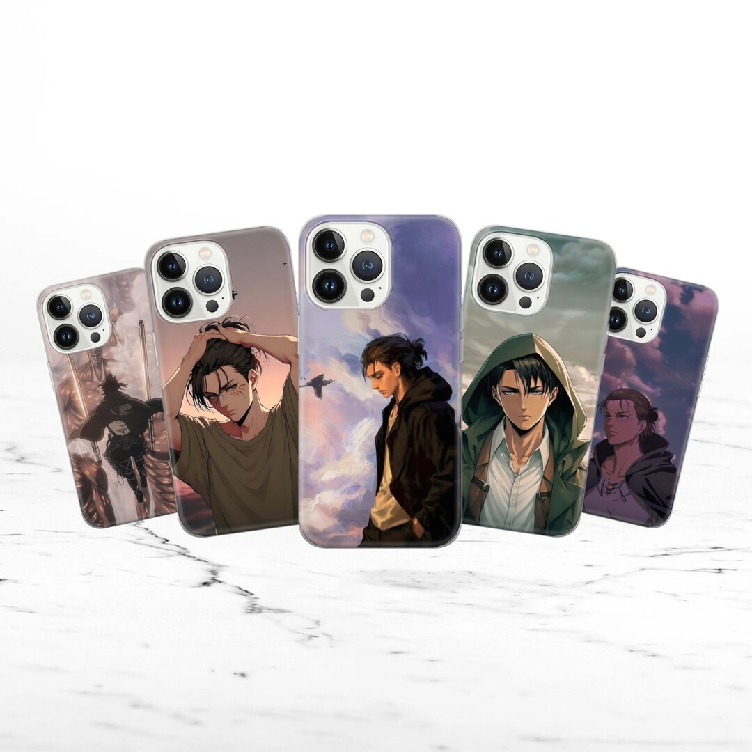 Attack on Titan Phone Case Eren Titan Cover for iPhone 16 Pro, 15, 14 ...