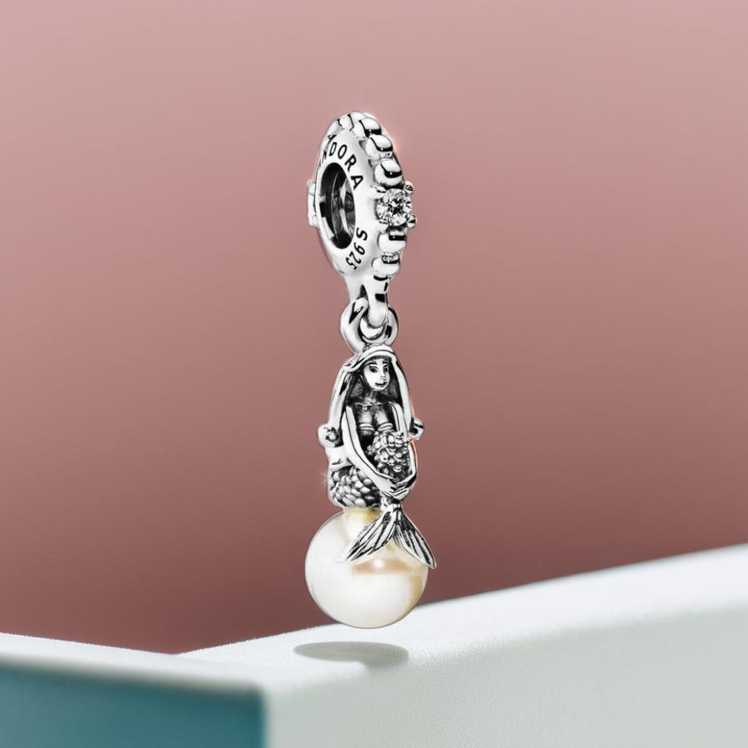 Luminous Ariel Dangle Charm Birthday Surprise Trending Silver Animation ...